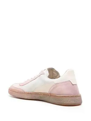 Moma Panelled Suede Sneakers