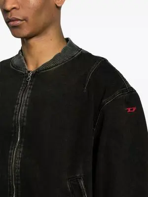DIESEL® D-vinz Denim Bomber Jacket
