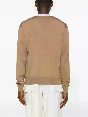 JIL SANDER Layered V-neck Jumper