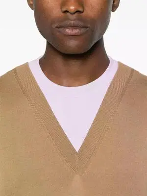 JIL SANDER Layered V-neck Jumper