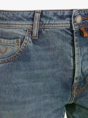 Jacob Cohen Washed Effect Jeans - Blue