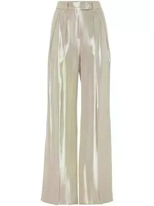 Brunello Cucinelli Pleated Wide-leg Trousers