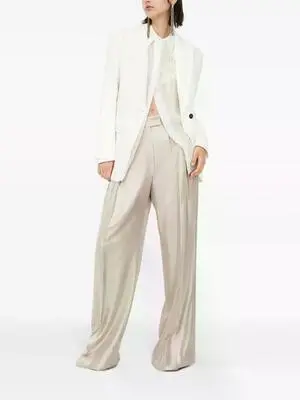 Brunello Cucinelli Pleated Wide-leg Trousers