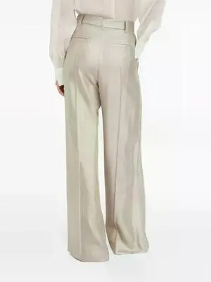 Brunello Cucinelli Pleated Wide-leg Trousers