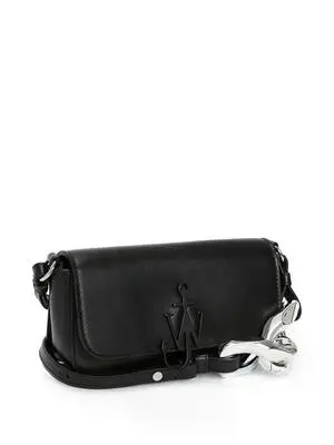 JW Anderson Logo-plaque Detail Shoulder Bag - Black