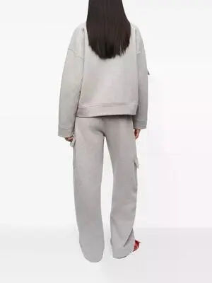 GANNI Logo-patch Sweatshirt