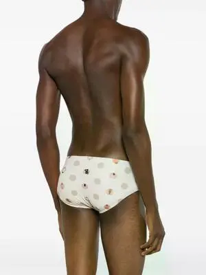 AMIR SLAMA Graphic-print Swim Shorts
