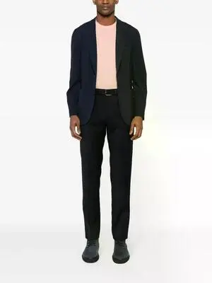 Boglioli Single-breasted Virgin Wool Blazer