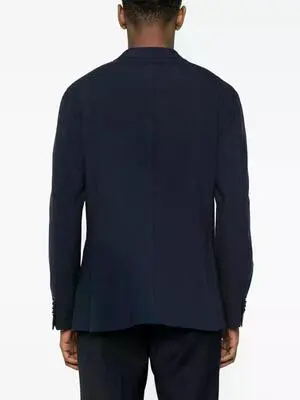Boglioli Single-breasted Virgin Wool Blazer