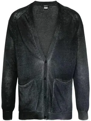Avant Toi Washed Linen Cardigan
