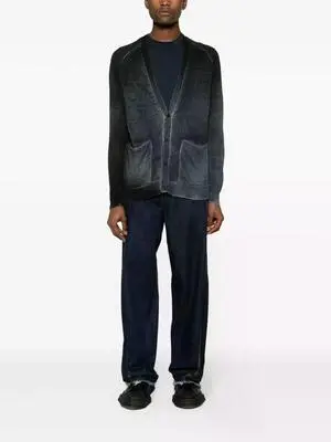Avant Toi Washed Linen Cardigan
