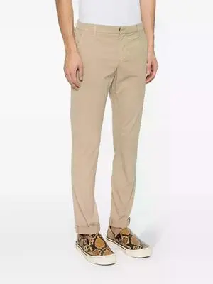 DONDUP Slim-fit Chino Trousers - Neutrals