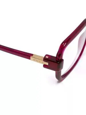 Gucci Oversized Square-frame Glasses