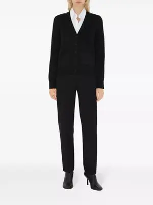 Burberry Mirrored Horse Intarsia-knit Cardigan