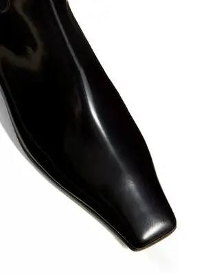 Khaite The Marfa Ankle Leather Boots