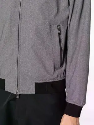BOSS Houndstooth Zip-up Jacket