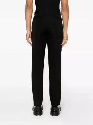 Alexander McQueen Mid-rise Tailored Wool Trousers