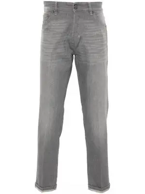 PT TORINO Stonewashed Tapered Jeans