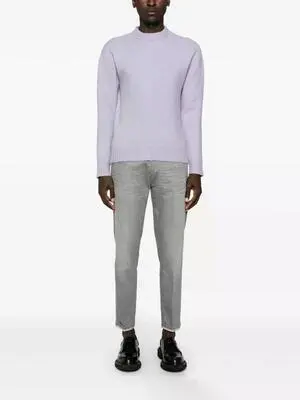 PT TORINO Stonewashed Tapered Jeans