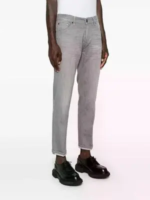 PT TORINO Stonewashed Tapered Jeans