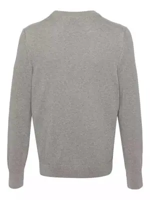 BOSS Mélange-effect Cotton Jumper