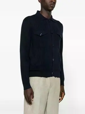 Brioni Spread-collar Buttoned Cardigan