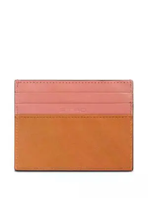 Etro Two-tone Cardholder - Orange