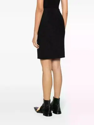 JIL SANDER High-waist Herringbone Skirt
