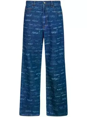 Marni Mega Straight-leg Trousers