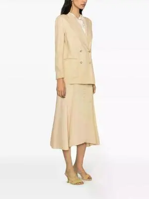 TWINSET Double-breasted Twill Blazer
