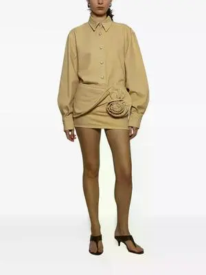 Magda Butrym Floral-embellished Miniskirt
