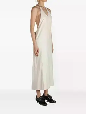 BASERANGE Silk Halterneck Dress