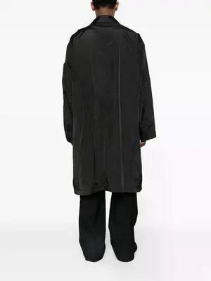 Random Identities Single-breasted Padded Coat - Black