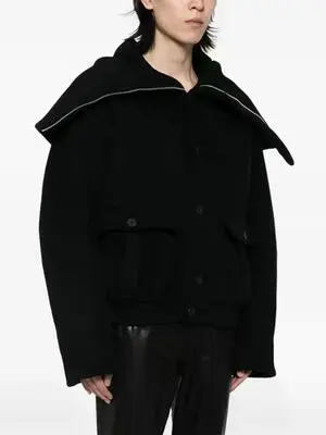 JORDANLUCA Long-collar Buttoned Jacket