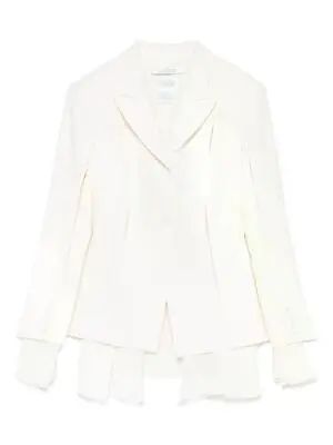 Rokh Cut-out Layered Blazer