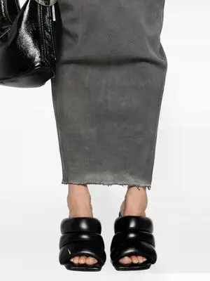 Rick Owens Dirt Pillar Maxi Pencil Skirt