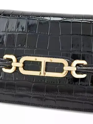 TOM FORD Whitney Crocodile-effect Shoulder Bag