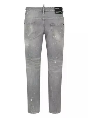 Dsquared2 Distressed Paint-splatter Jeans