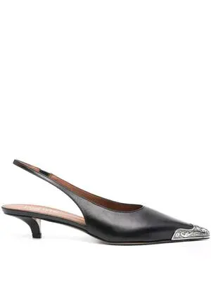 Paris Texas Mid Heel Pumps