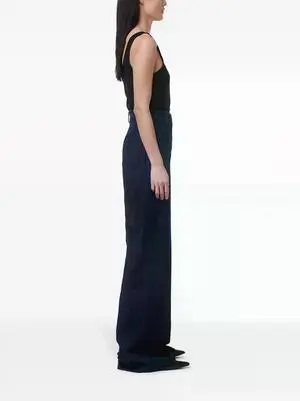 Another Tomorrow High-rise Wide Leg Denim Trousers