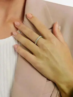 VEYNOU 18kt Yellow Memory Diamond Ring