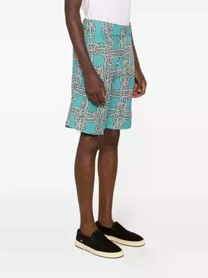 AMIR SLAMA Rope-print Shorts