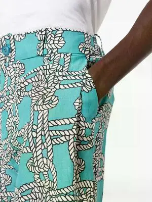 AMIR SLAMA Rope-print Shorts