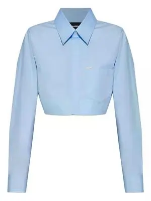 Dsquared2 Cropped Cotton Shirt