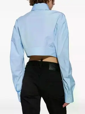 Dsquared2 Cropped Cotton Shirt
