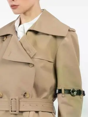 Coperni Asymmetric Double-breasted Trench Coat