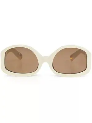 Jacquemus Jacquemus Colapso Sunglasses Neutrals