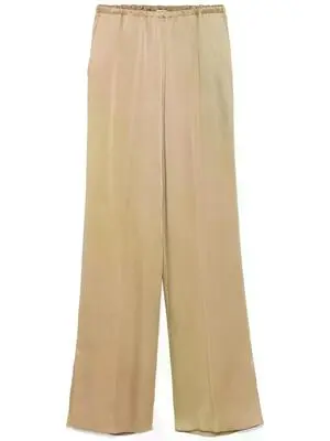 FORTE_FORTE Satin Trousers - Neutrals
