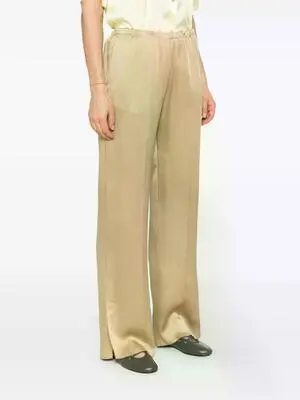 FORTE_FORTE Satin Trousers - Neutrals