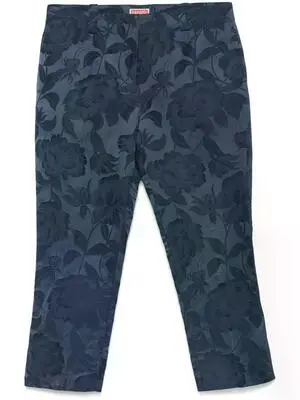 Kenzo Floral Jacquard Trousers